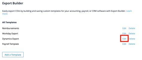 How To Create A Custom Export Builder Template With Export Builder