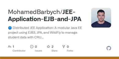 GitHub MohamedBarbych JEE Application EJB And JPA Distributed JEE Application A Modular