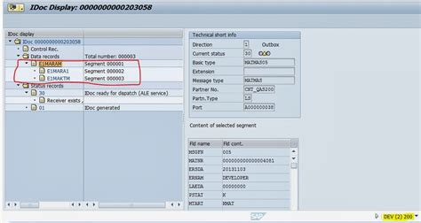 IDoc With Segment Filtering SAPCODES