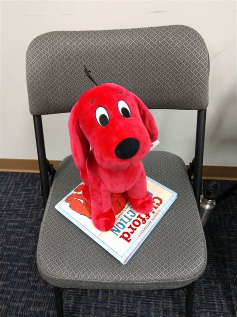 What Is Bridget Reading Clifford The Big Red Dog Birthday Party