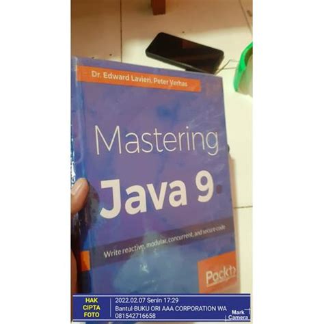 jual mastering java 9 write reactive modular concurrent and secure code kota yogyakarta