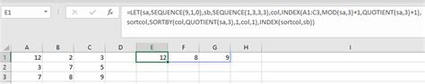 Find Maximum Value In Each Row Or Column Of An Excel Array That Is Not