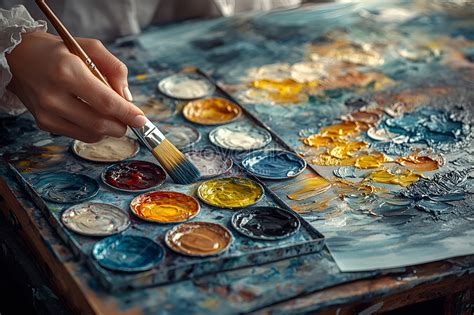 손으로 그린 컬러 팔레트