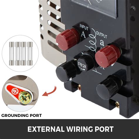 Variable Transformer 3000va Power Supply Voltage Transformer Converter 220v 50hz VEVOR EU