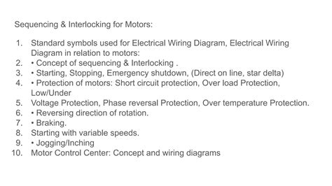 Interlocking Of Motor Pdf
