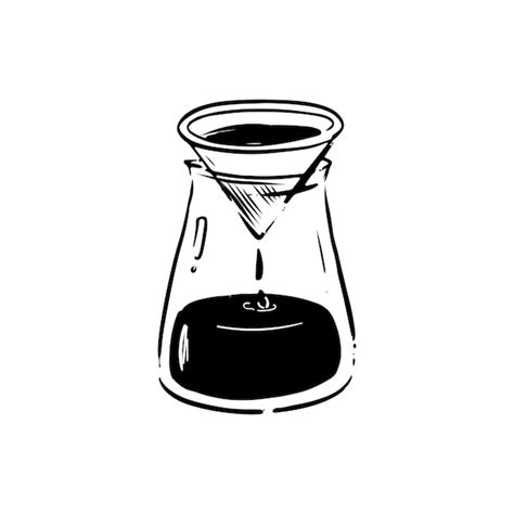 Premium Vector Filter Coffee Illustration