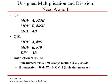 Ppt Instruction Set Summary Powerpoint Presentation Free Download