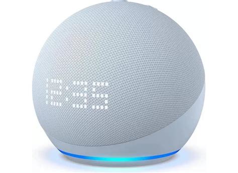 Smart Speaker Amazon Echo Dot 5ª Geração Com Relógio Alexa Em Promoção é No Buscapé