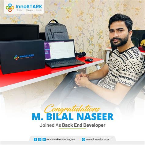 innostark technologies pvt ltd on linkedin welcomeonboard welcomeinteam softwareengineer