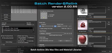 Batch Render Relink V Batch Render Relink News Announcements Kstudio Ds Max