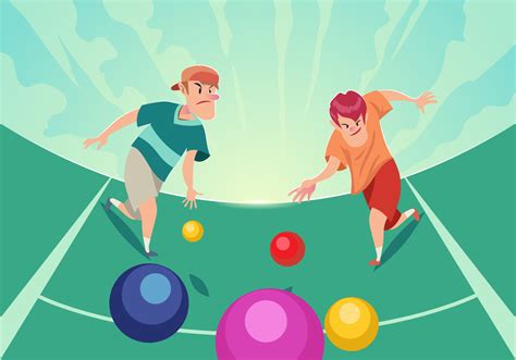 Bocce Ball Game 156575 Vector Art At Vecteezy