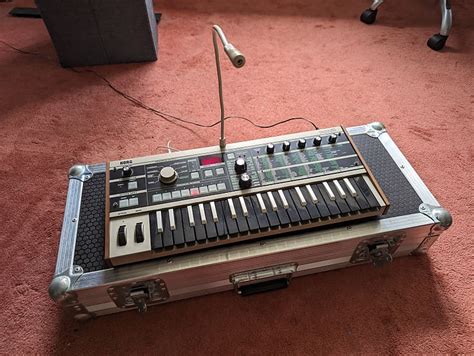 Limited Edition Korg MicroKORG With Custom Made Road Case Reverb