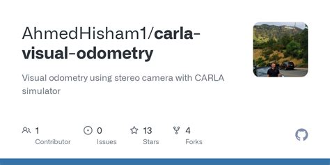 Github Ahmedhisham1carla Visual Odometry Visual Odometry Using