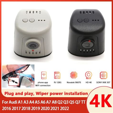 Uhd 4k 2160p Plug And Play Car Dvr Wifi Video Recorder Camera Dash Cam For Audi A1 A3 A4 A5 A6