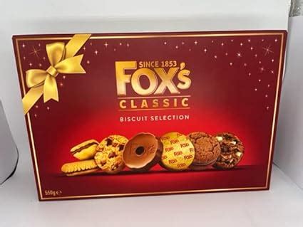Foxs Classic Biscuits Selection Box 550g Assorted Biscuit T Set