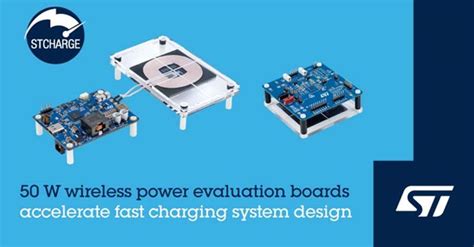 Stmicroelectronics Introduces 50 W Qi Compatible Wireless Charging