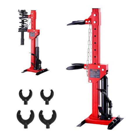 Vevor Strut Spring Compressor 45 Ton9920 Lbs Hydraulic Jack Capacity 1 Ton Rated Compression
