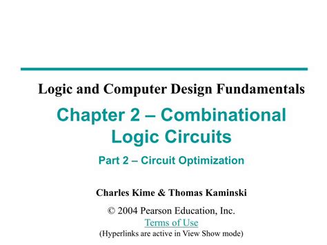 Pdf Chapter 2 Combinational Logic Circuits Dokumentips