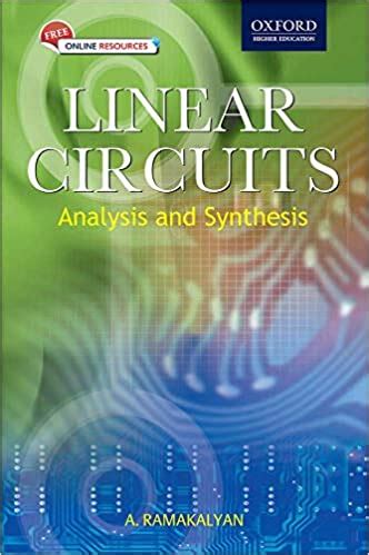 Urbanbae Linear Circuits Analysis And Synthesis By A Ramakalyan