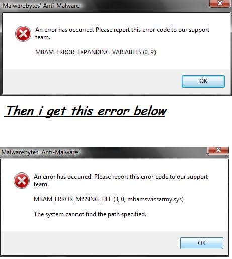 Update Error With Malwarebytes Anti Malware Techyv
