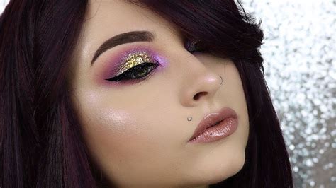 Purple And Gold Smokey Eye Makeup Saubhaya Makeup