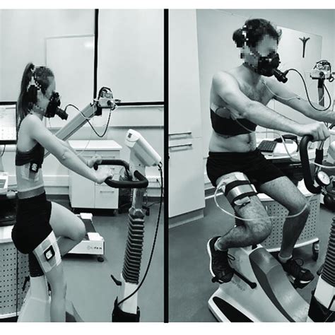 The Participants Position On The Cycle Ergometer Download Scientific Diagram