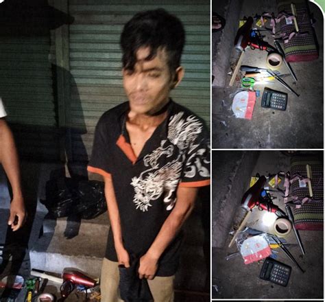 កំពុងគាស់ទ្វារចូលលួចទ្រព្យសម្បត្តិពលរដ្ឋត្រូវបានសន្តិសុខមកទាន់ចាប់ប្រគល់ជូនសមត្ថកិច្ច