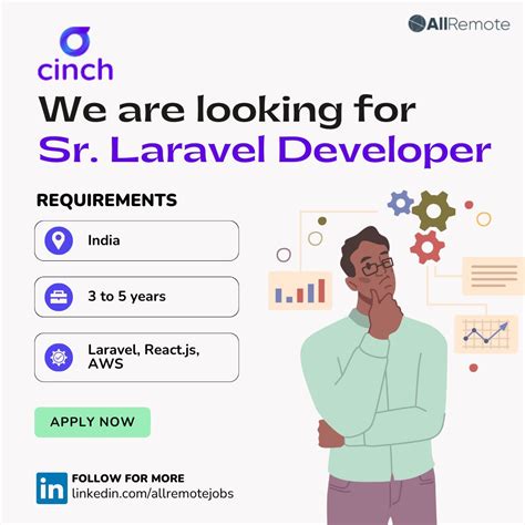 Allremote On Linkedin Remotejob Remotejobs Laraveldeveloper Laravel Laraveljobs Job