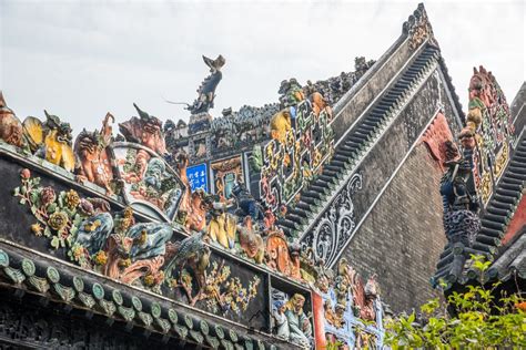 广州陈家祠建筑岭南屋顶新浪新闻