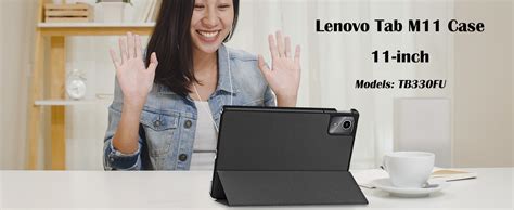 Yrh For Lenovo Tab M Case Inch Tb Fu Light Stand Lether Protective Cover For