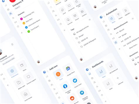 Sidebar Navigation By Kristiana On Dribbble