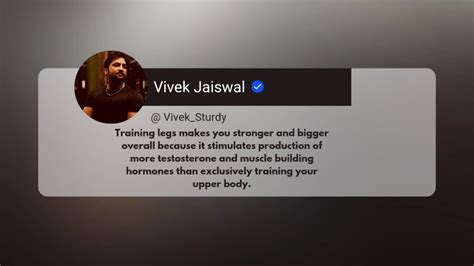 How Testosterone Boosts Muscle Building Vivek Jaiswal Posted On The