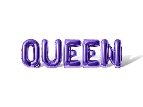 Letter Balloons Queen 16 Inch Alphabet Letters Foil Mylar Balloon