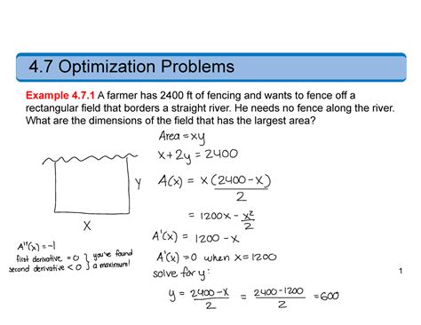 4 7 optimization notes were taken during and before the lecture 1