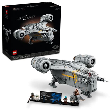 Lego Star Wars Collectible The Mandalorian The Mythrol Starship Model