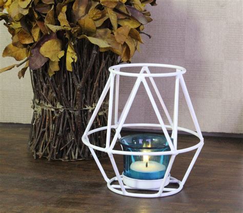 Hosley White Decorative Table Top Tealight Candle Holder Hosley India