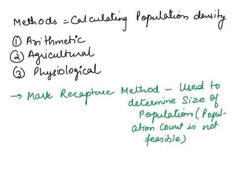 Solved Measuring Population Density What To Do Procedure Population