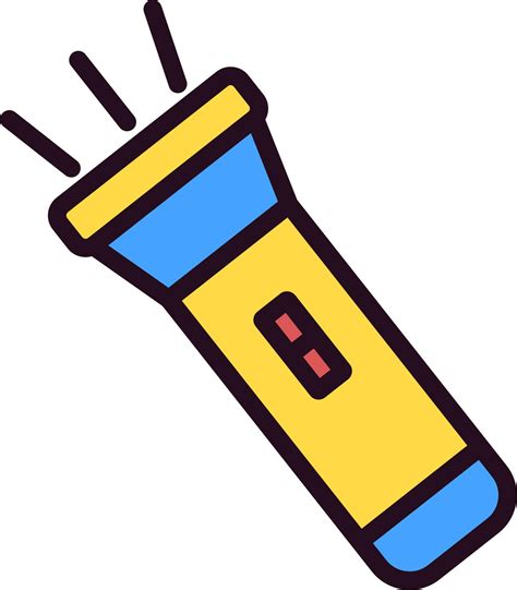 Flash Light Vector Icon 20887571 Vector Art At Vecteezy