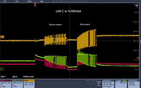 TUSB A DCI DP AUX Signal Only Have Negative Portion After TUSB A Power Management Forum