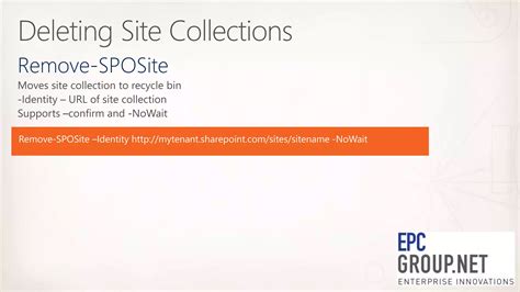 Powershell With Sharepoint 2013 And Office 365 Epc Group Ppt