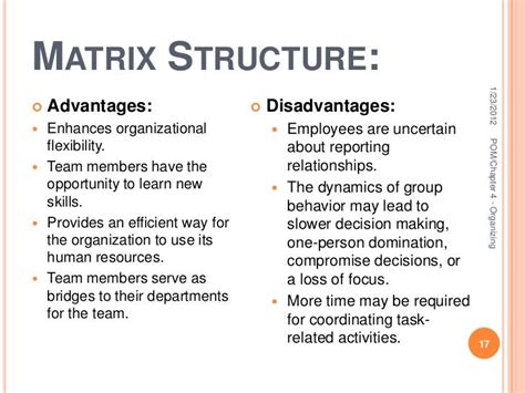 Matrix Organization Structure Types Examples And Adva