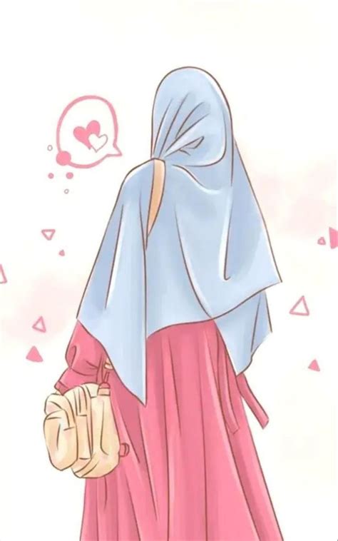 Pin Di ᎷᏗᏒᏇᏗ Su محجبات كرتون Ragazze Velo