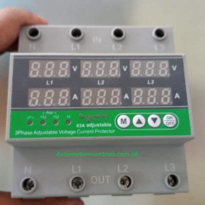 Schneider 63Amp 4pole Adjustable Voltage Current Protection Device