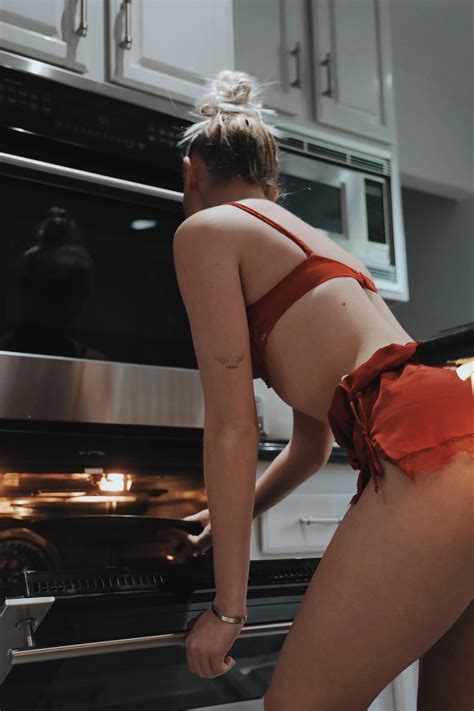 Jordyn Jones Red Lingerie 4