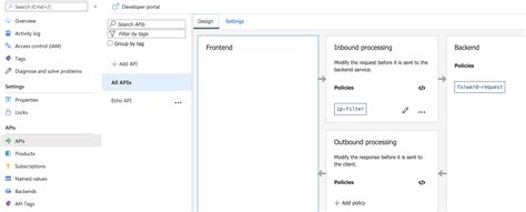 Update Azure Api Management Ip Filter Policy Details Stack Overflow
