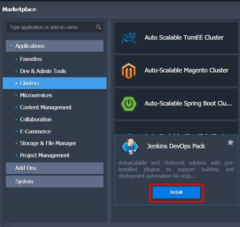 Jenkins Devops Pack Deployment On Cloudjiffy At One Click Leapswitch Networks Pvt Ltd