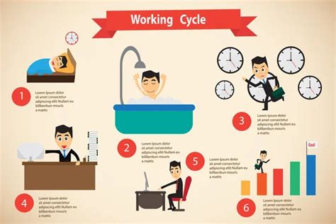 Business Team Flow Chart Infographic Stock Vector Levente 65376363