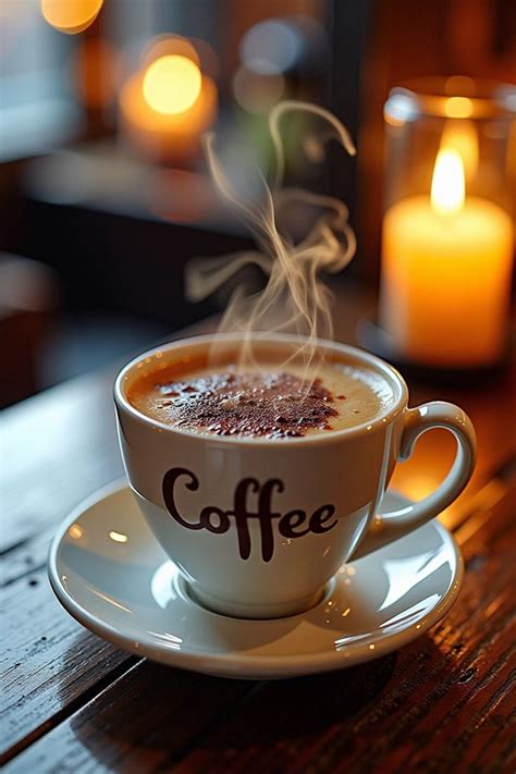 Чашка кофе с паром · Обои на телефон по ссылке в 2025 г Обои Большая