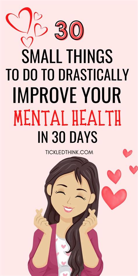 30 Day Mental Health Challenge Artofit