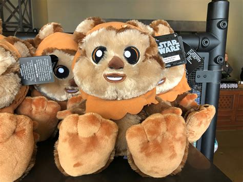 Photos New Wicket The Ewok Big Feet Plush Swings Into Walt Disney